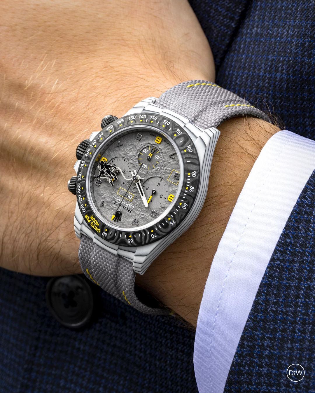 Buy DiW Daytona "SPACE MISSION" In Quartz Fiber (Retail:EUR 64990 ...