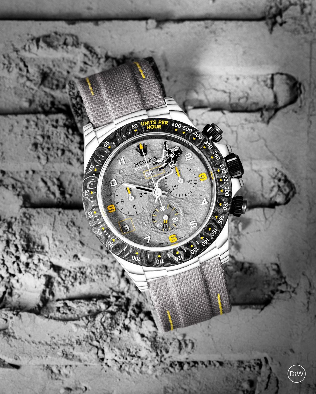 Buy DiW Daytona "SPACE MISSION" In Quartz Fiber (Retail:EUR 64990 ...
