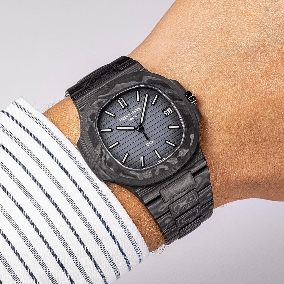 Buy Patek Philippe DiW Nautilus ALL CARBON GRIS Online | WORLDTIMER