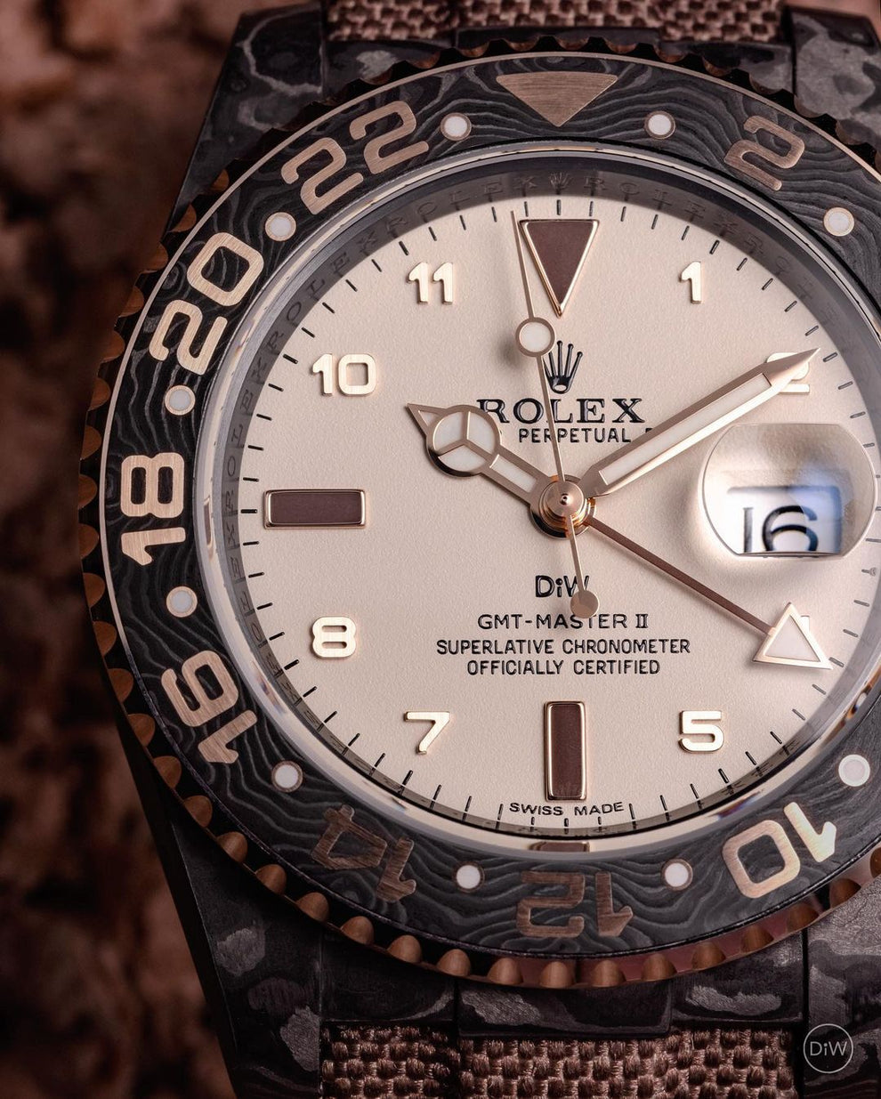 Buy NTPT Carbon DiW Rolex GMT DE EVEROSE Online | WORLDTIMER