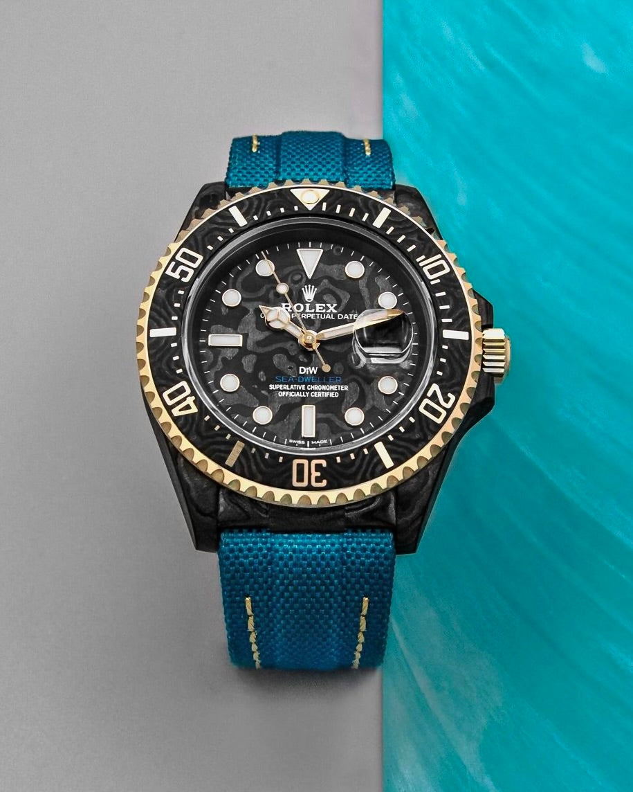 Buy NTPT Carbon Rolex DiW Sea Dweller TURQUISE Online | WORLDTIMER