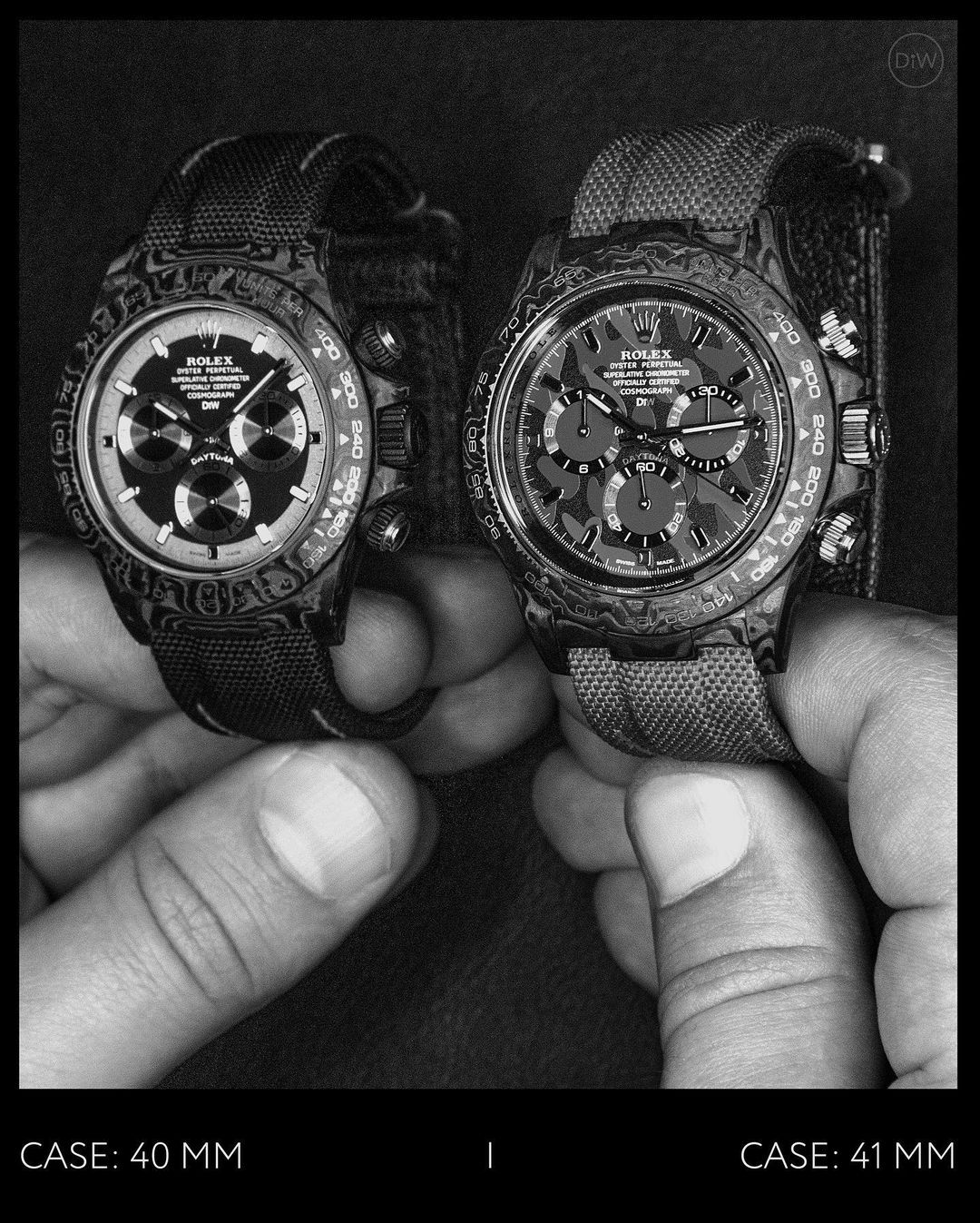 Buy DiW Rolex Daytona 41mm MILITARY RED (Retail:EUR 59.990) Online ...