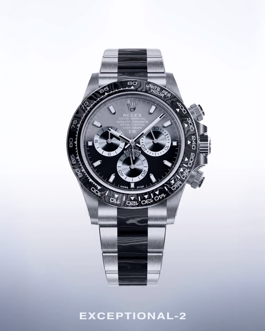 Buy Titanium & Carbon Rolex DiW Daytona EXCEPTIONAL-2 | WORLDTIMER