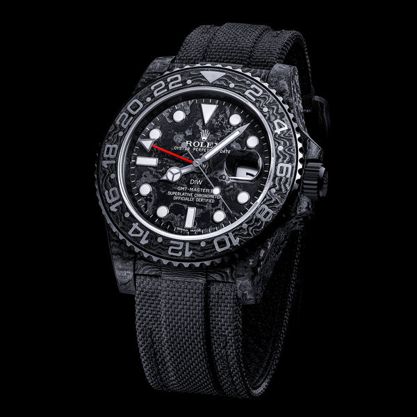 Buy NTPT Carbon DiW Rolex GMT ALL BLACK Online | WORLDTIMER
