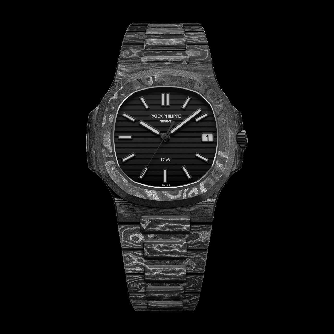 Buy Patek Philippe Nautilus DiW ALL CARBON BLACK 5711 | WORLDTIMER