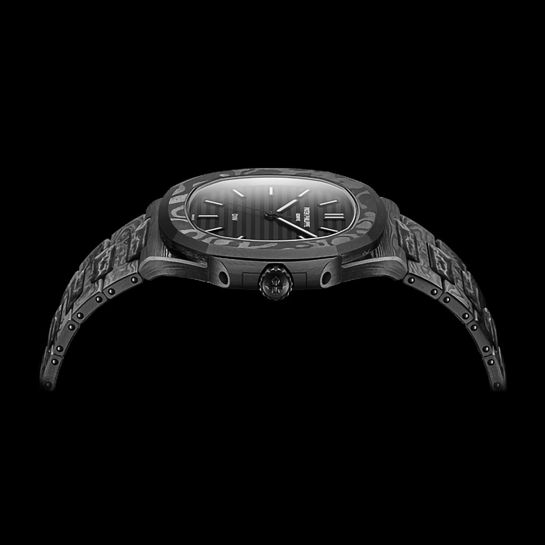 Buy DiW Patek Philippe Nautilus "ALL CARBON BLACK" (Retail:EUR 184.990 ...