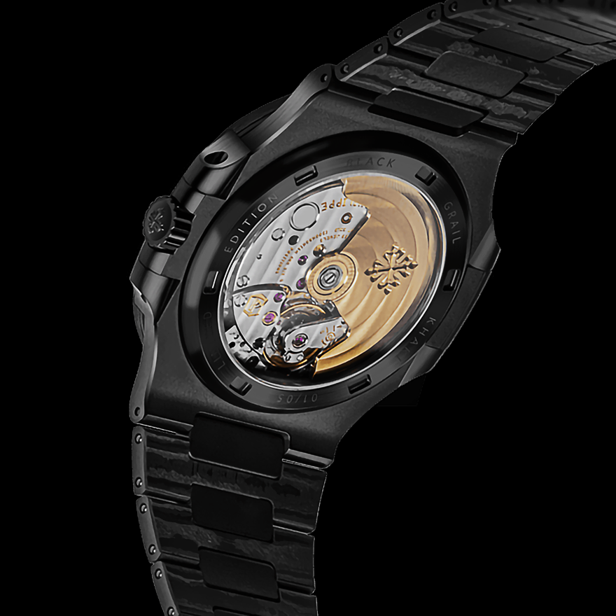 Buy DiW Patek Nautilus 5711 BLACK GRAIL KHAKI Online | WORLDTIMER