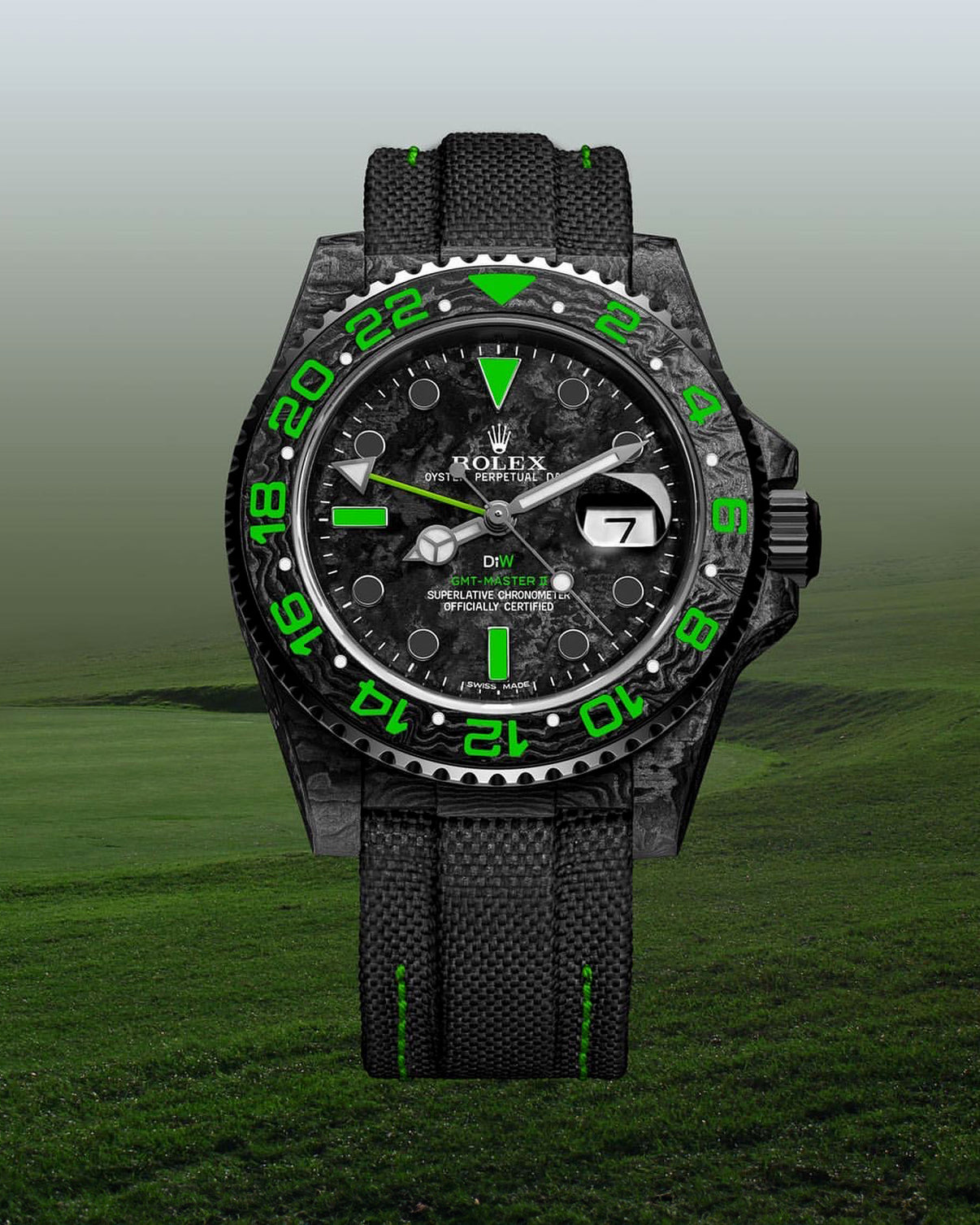 Buy NTPT Carbon Rolex DiW GMT Master II STINGER Online | WORLDTIMER