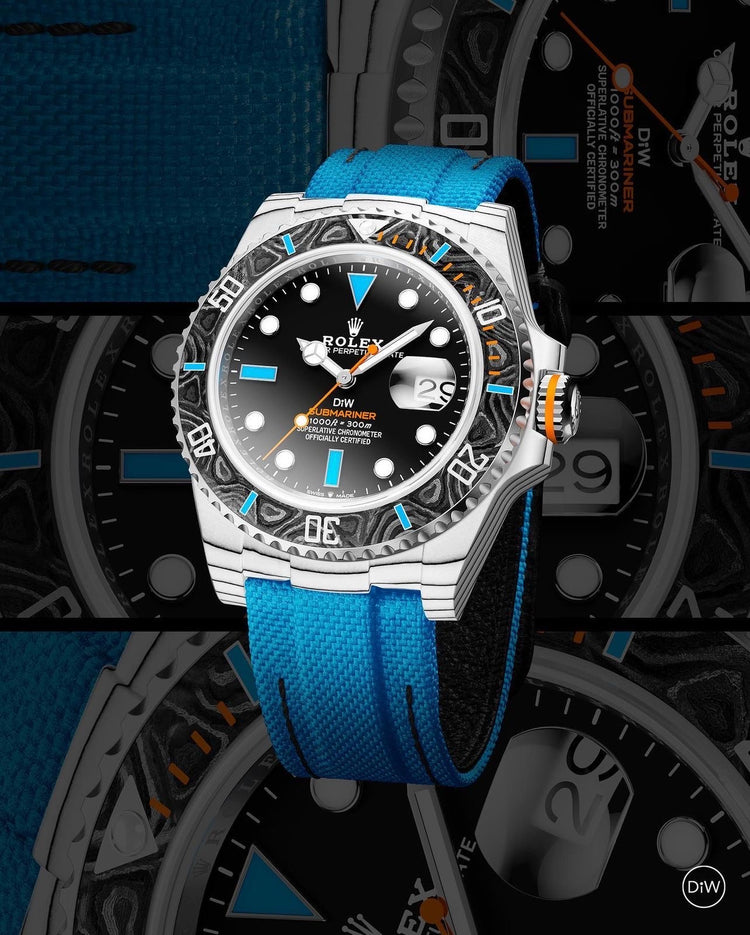 Buy DiW Rolex Submariner "RACER S" Quartz Fiber (Retail:EUR 48.990 ...