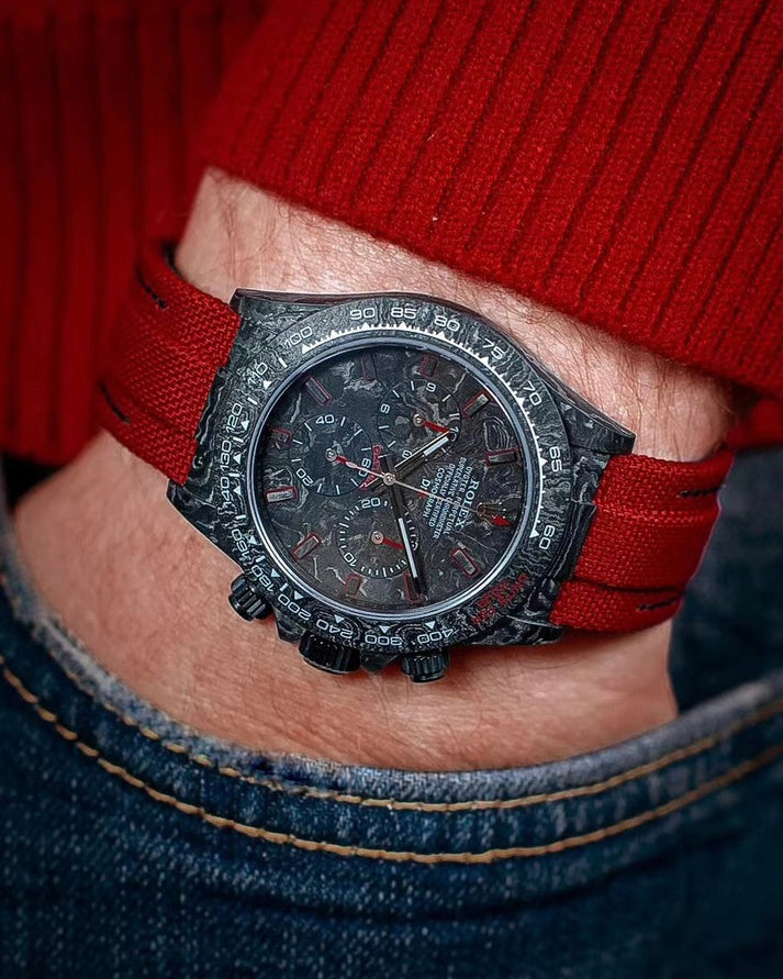 Buy Rolex DiW Daytona RED EDITION UNIQUE Piece Online | WORLDTIMER