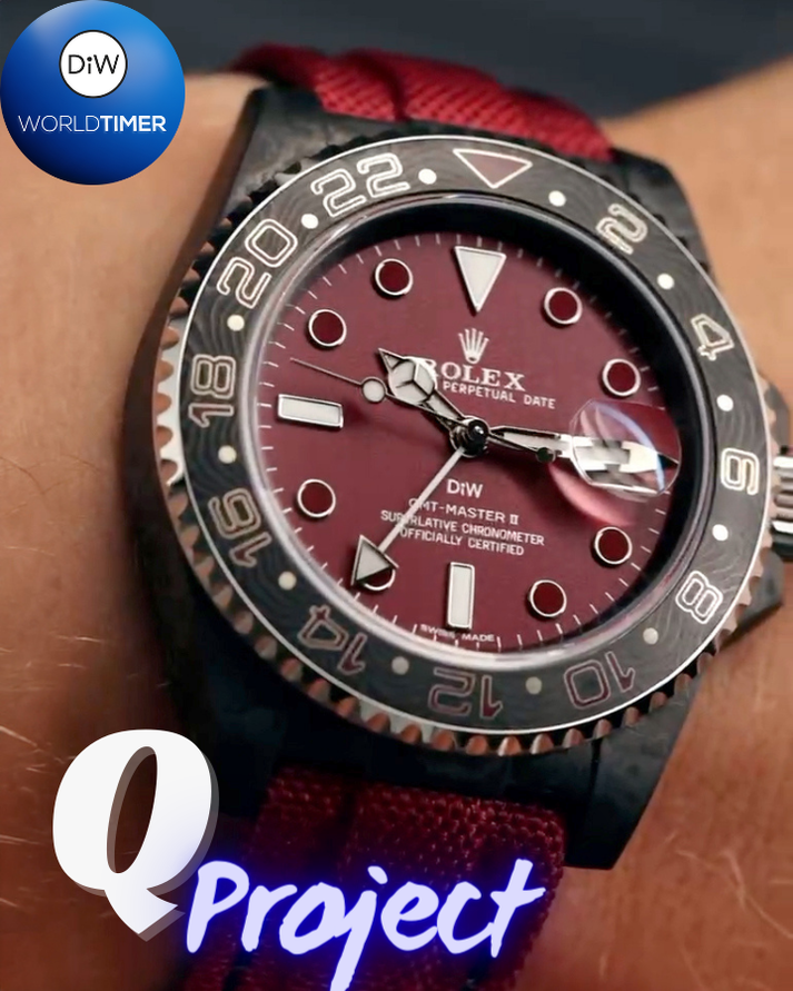Buy NTPT Carbon Rolex DiW GMT Master II Q PROJECT Online | WORLDTIMER