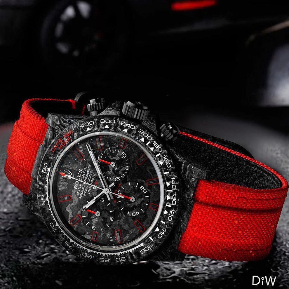 Buy Rolex DiW Daytona RED EDITION UNIQUE Piece Online | WORLDTIMER