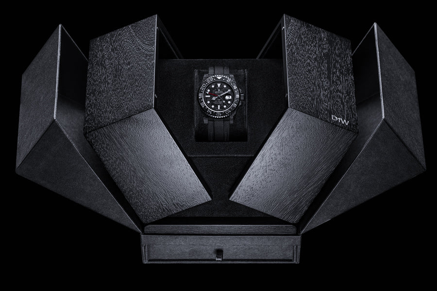 Buy NTPT Carbon DiW Rolex GMT Master II "ALL BLACK" (Retail:EUR 41.490 ...