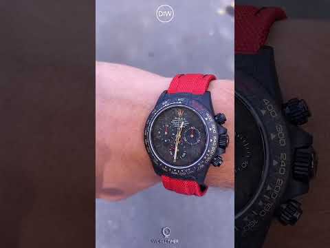 Buy NTPT Carbon Rolex DiW Daytona RED EDITION UNIQUE Piece (Retail:EUR ...