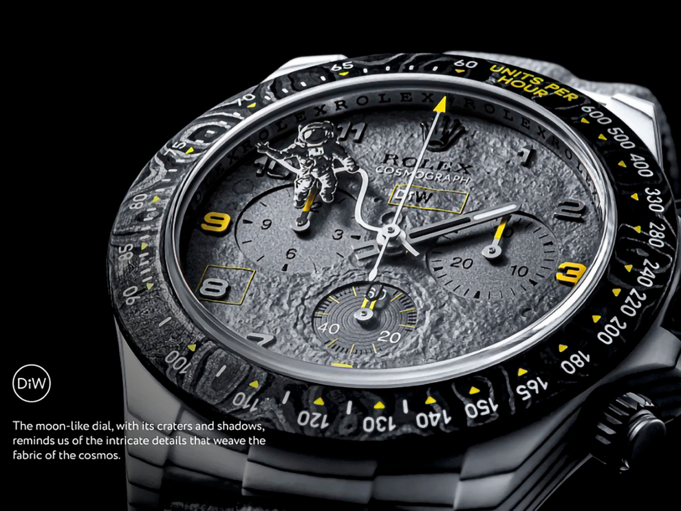 Buy Quartz Rolex DiW Daytona SPACE MISSION Online | WORLDTIMER