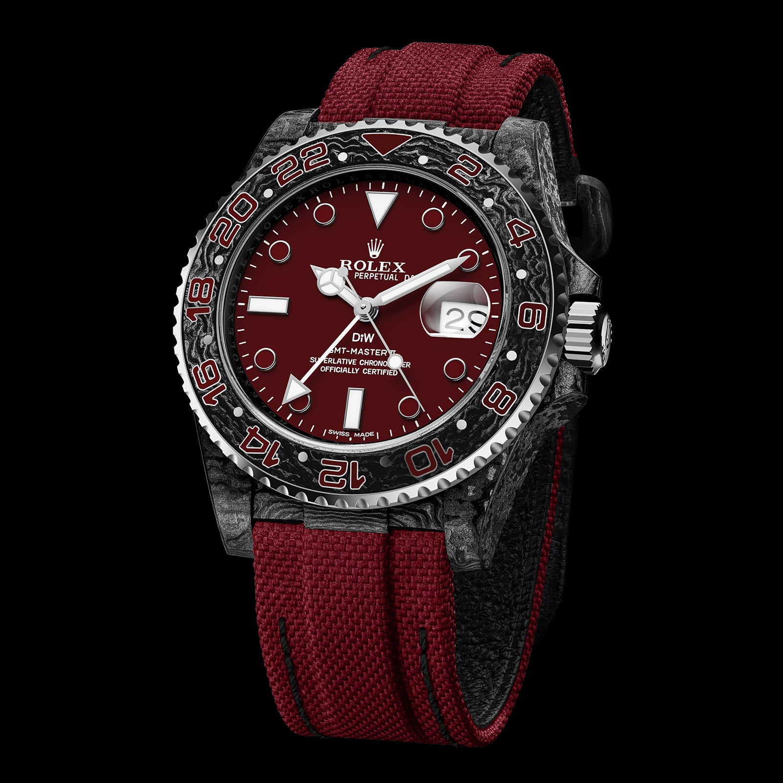 Buy NTPT Carbon Rolex DiW GMT Master II Q PROJECT Online | WORLDTIMER