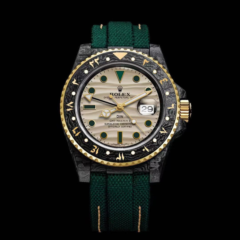 Buy NTPT Carbon Rolex DiW GMT Master II OASIS Online | WORLDTIMER