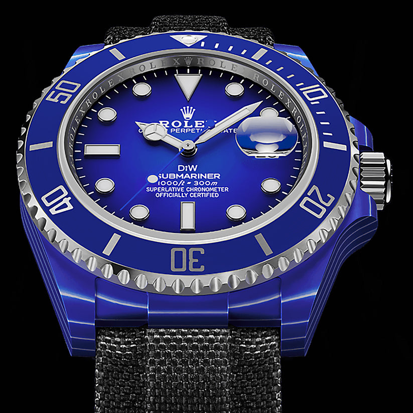 Buy DiW Rolex Blue Submariner DEEP BLUE Online | WORLDTIMER