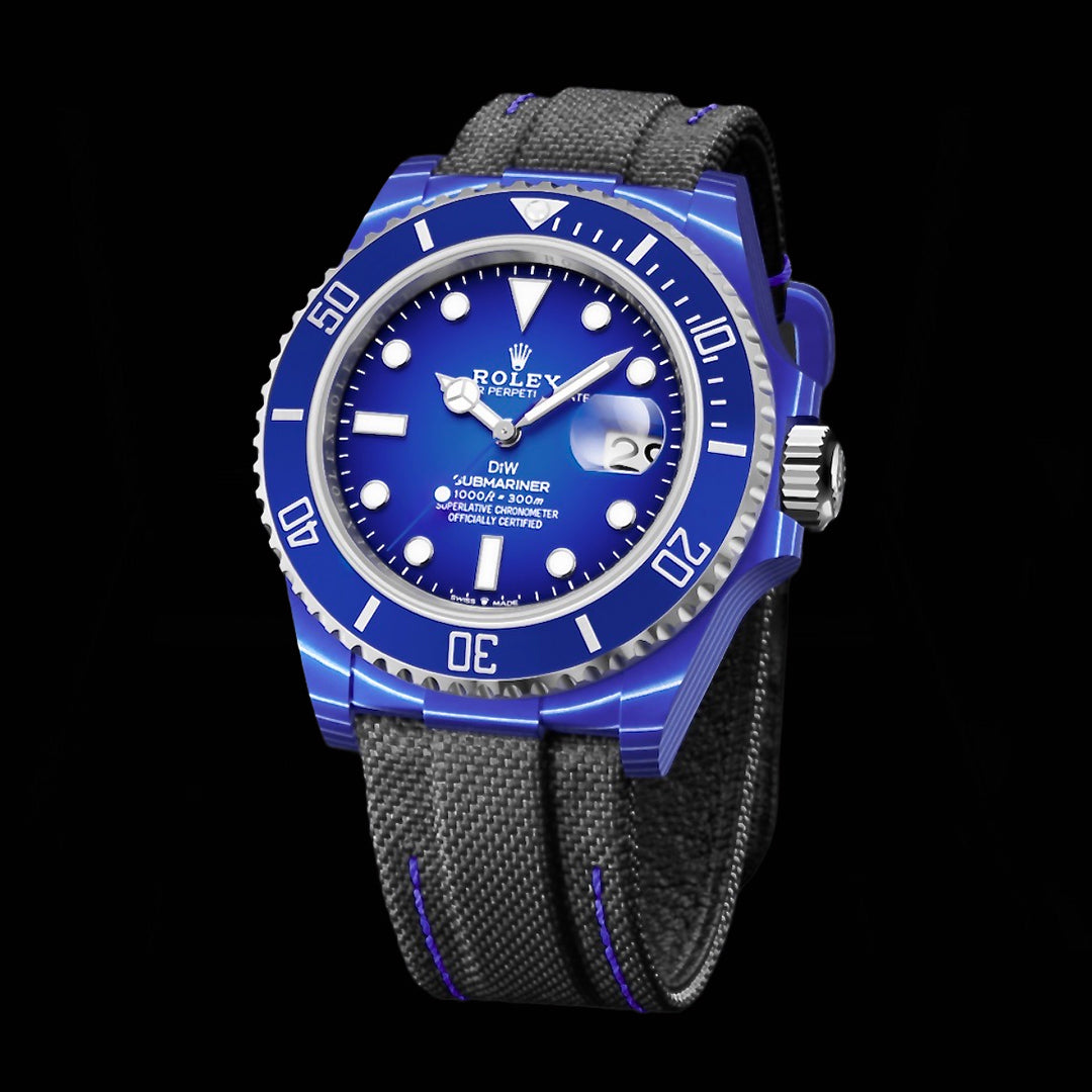 Buy DiW Submariner "DEEP BLUE" Quartz Fiber (Retail:EUR 48990) Online ...