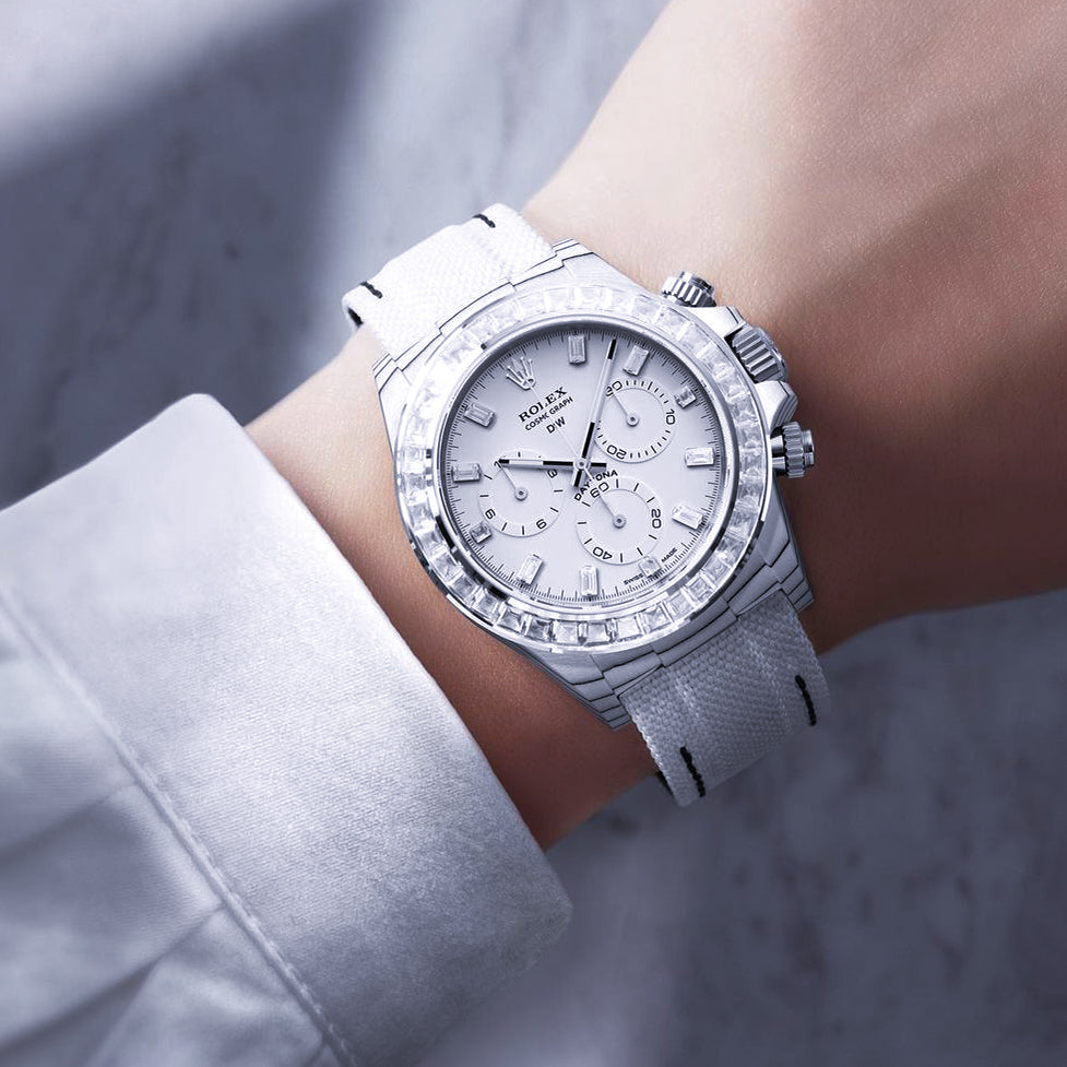 Buy DiW Rainbow Daytona "CRYSTAL" In Quartz Fiber (Retail:EUR 87990 ...